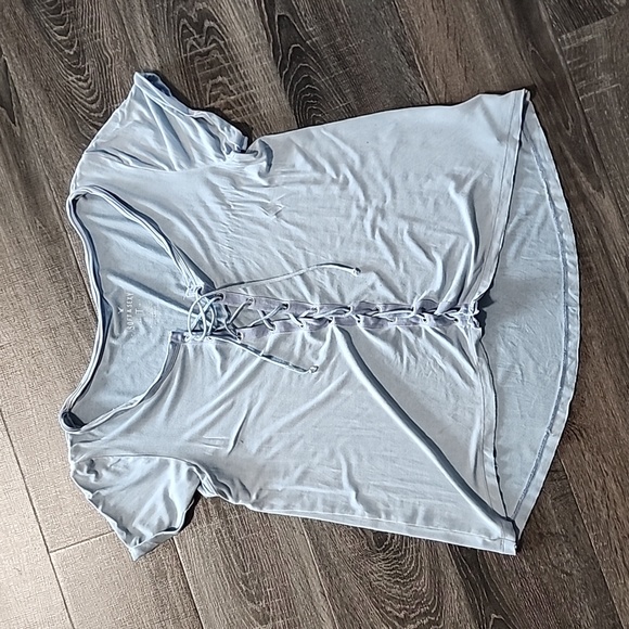 American Eagle Outfitters Tops American Eagle Laceup Soft Sexy Tee